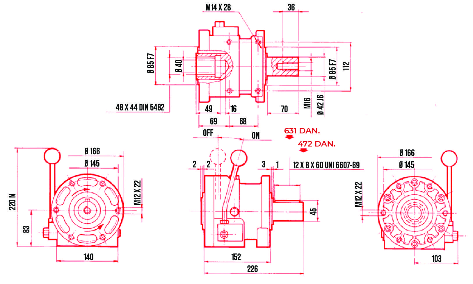 BORELLI MECHANICAL CLUTCH SAE B MOUNT | HWL GROUP