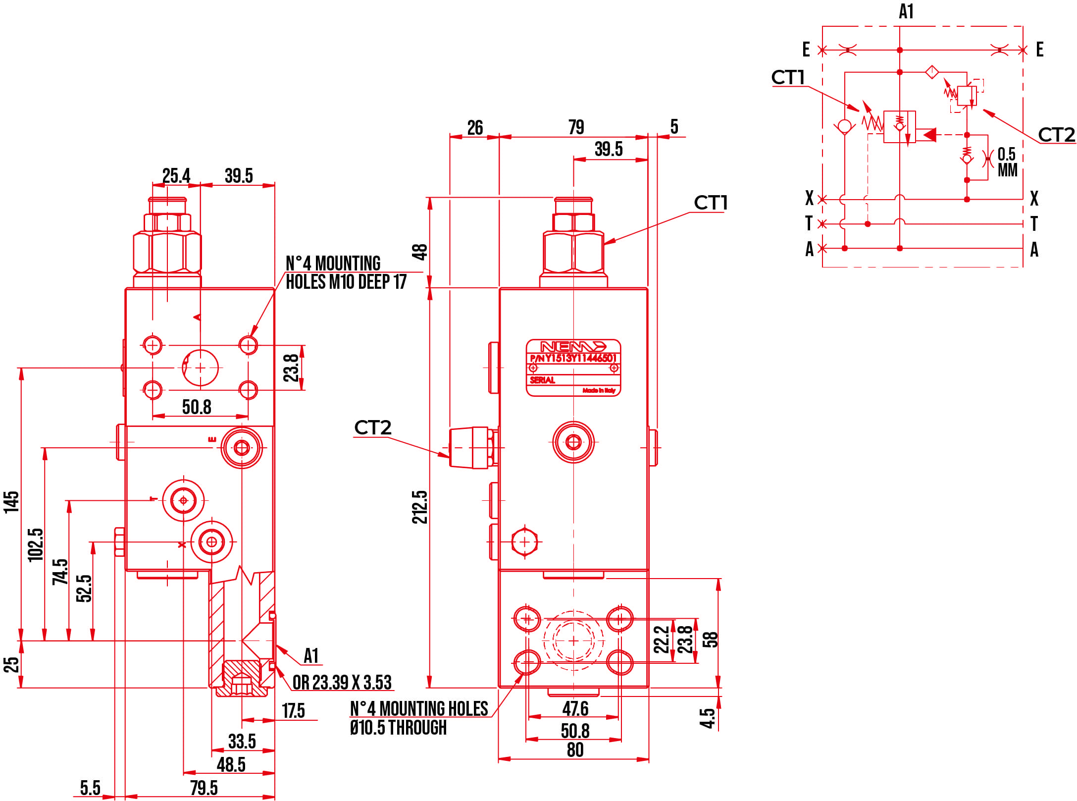NEM Excavator Load hold Valves | HWL GROUP