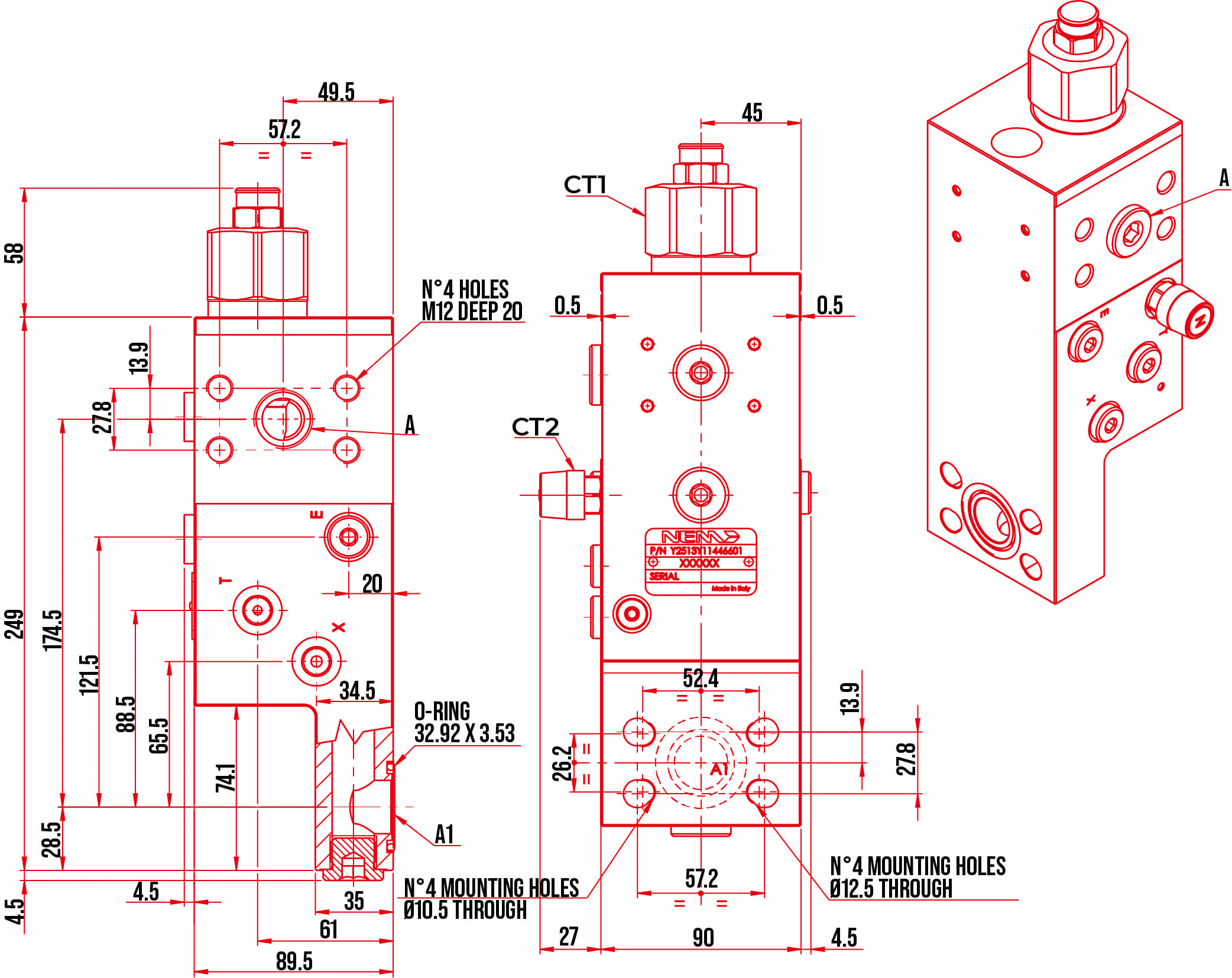 NEM Excavator Load hold Valves | HWL GROUP