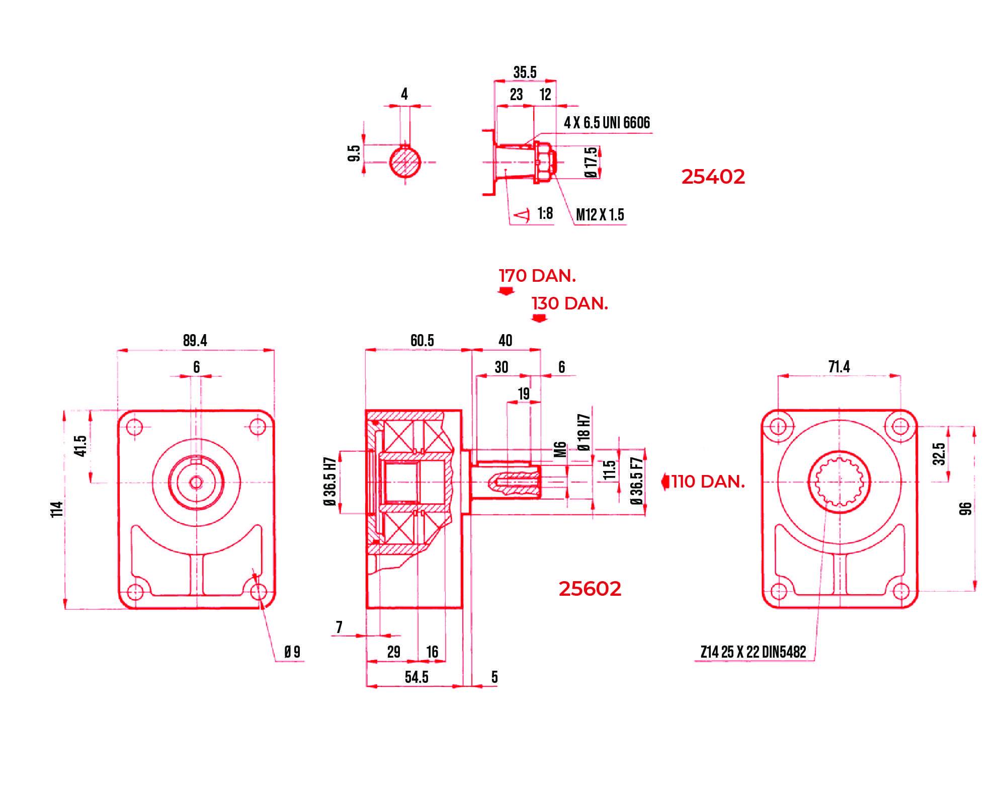 Borelli Overhung Load Adaptors | HWL GROUP