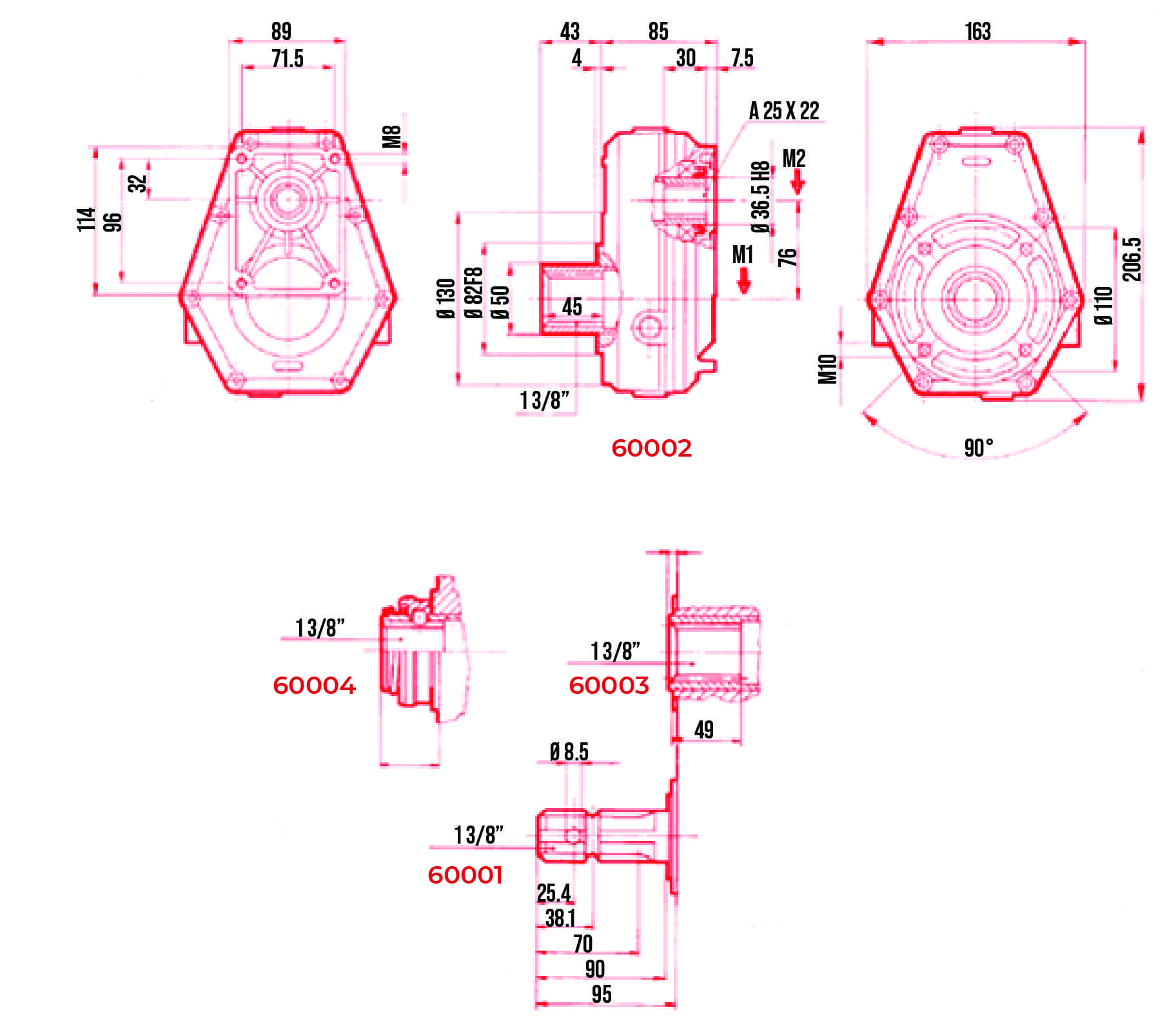 BORELLI PTO STEP UP GEARBOX 6000 series | HWL GROUP