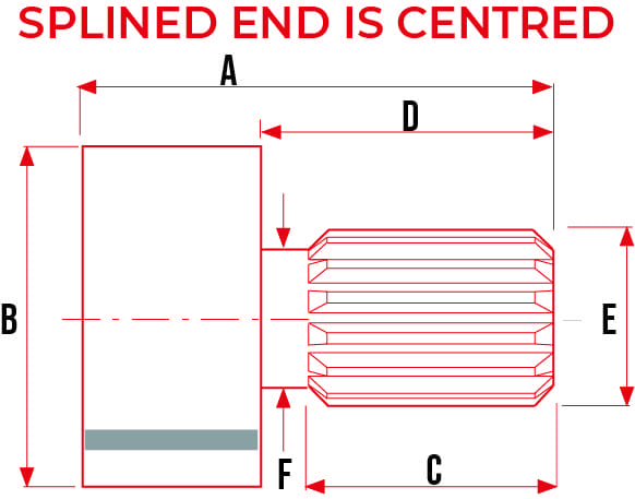 DYNAGEAR SAE SPLINED STUBWELDS | HWL GROUP